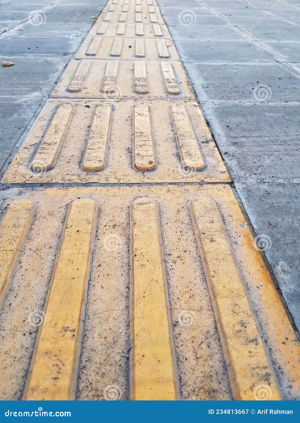 Yellow Steps are on the Pavements Stock Image - Image of lane, sidewalk ...