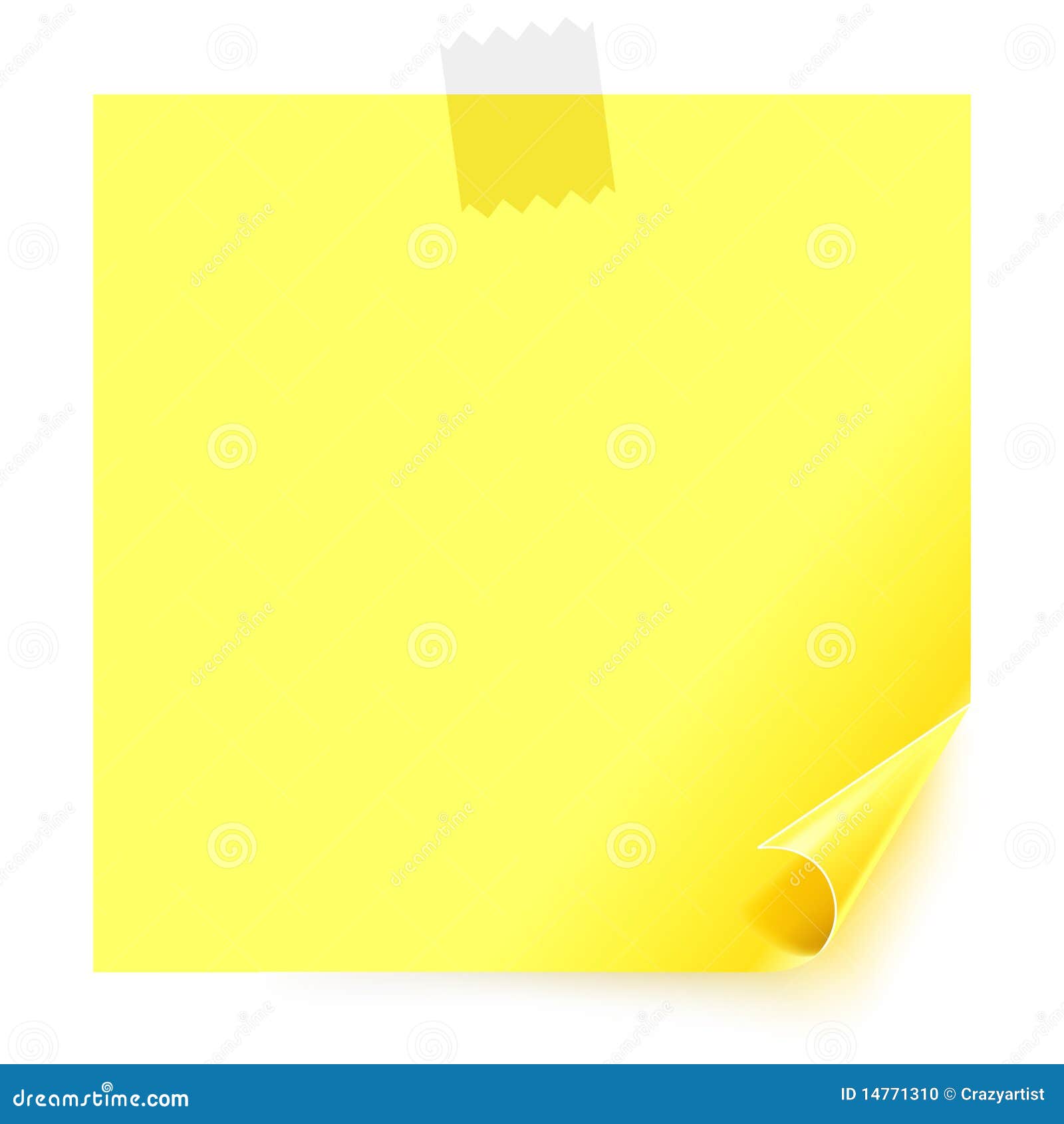 Yellow Sticker With Lettering Text Nice Day And Silhouette Of The Sun ...