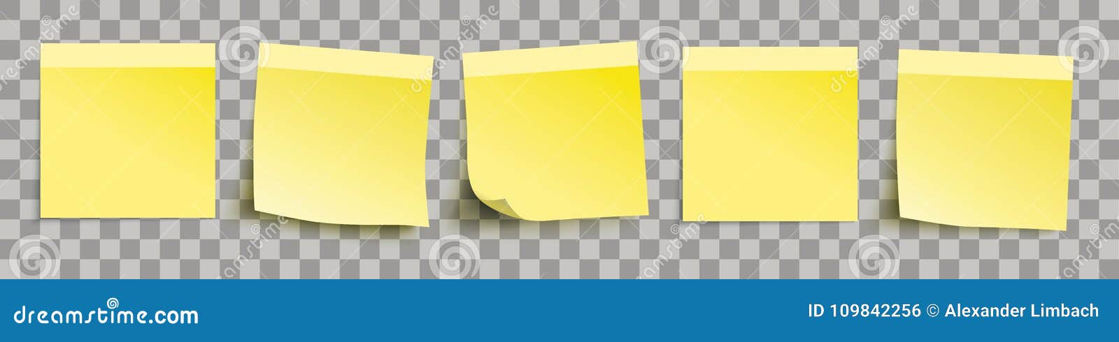 5 Yellow Sticks Header Transparent Stock Vector - Illustration of ...