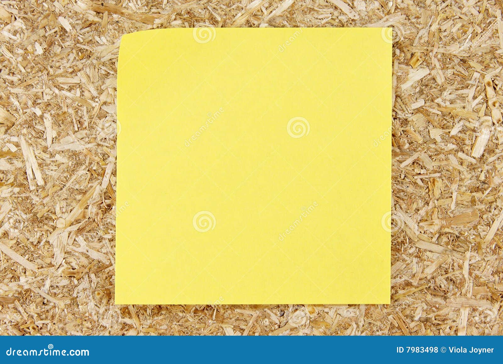 Yellow Sticky Note stock photo. Image of reminder, postit - 7983498