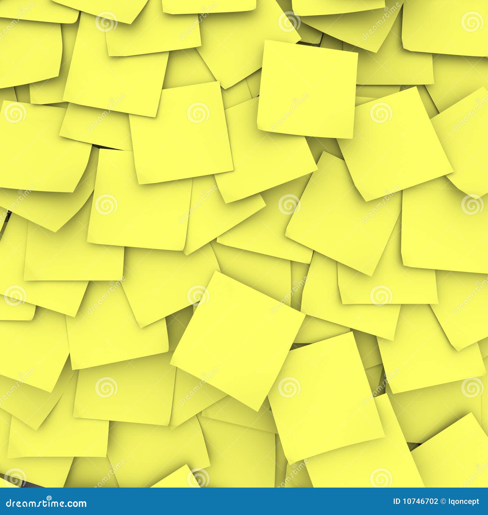 Yellow Sticky Note Pinned: Clip Art For Messages And Reminders Stock ...
