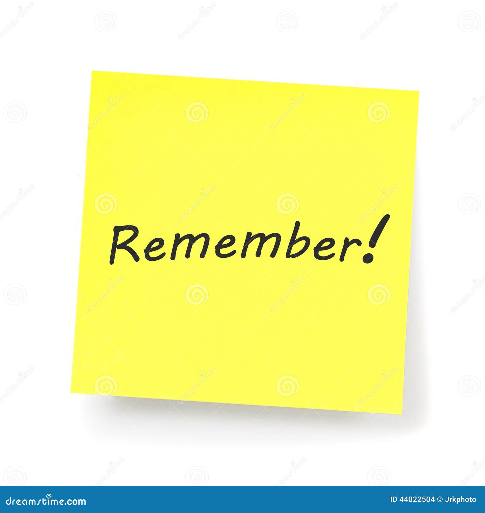 Remember Post It Png