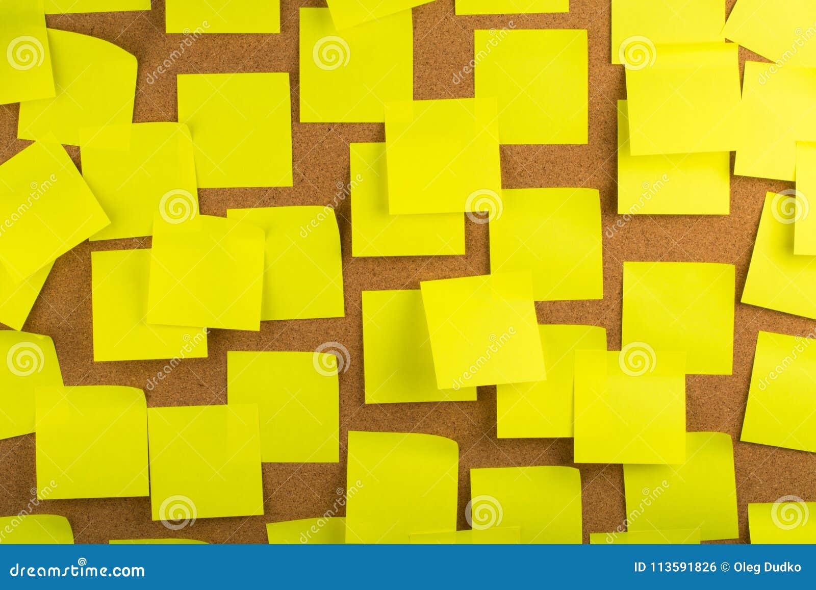 Yellow Sticky Notes on Bulletin Board Stock Photo - Image of yellow ... Yellow Sticky Notes on Bulletin Board Stock Photo - Image of yellow ...