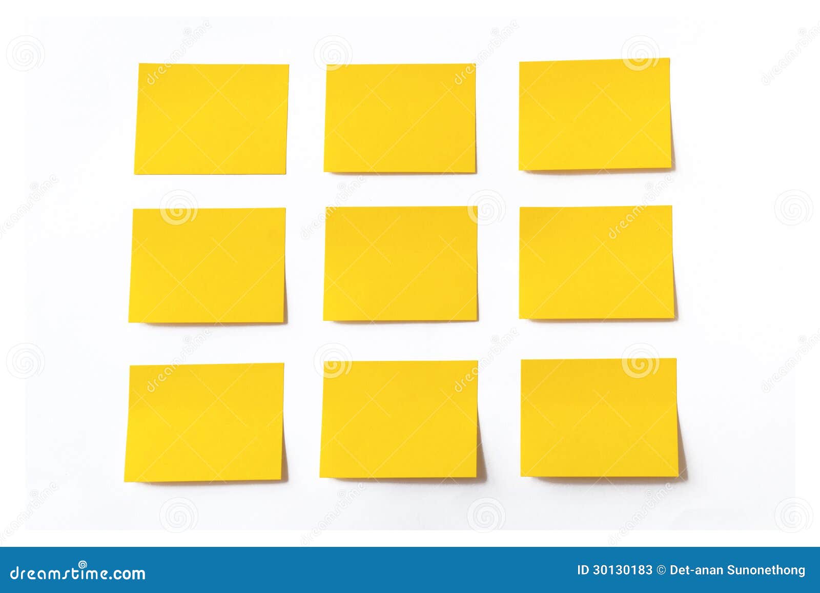 Sticky Notes With Handwritten Motivational Lettering Royalty-Free Stock ...