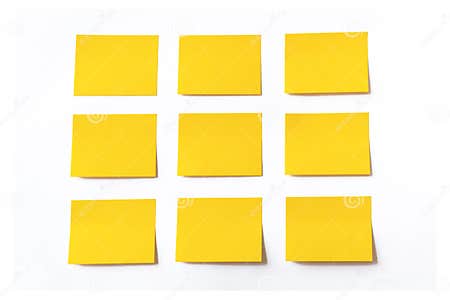 Yellow sticky notes stock image. Image of design, notice - 30130183