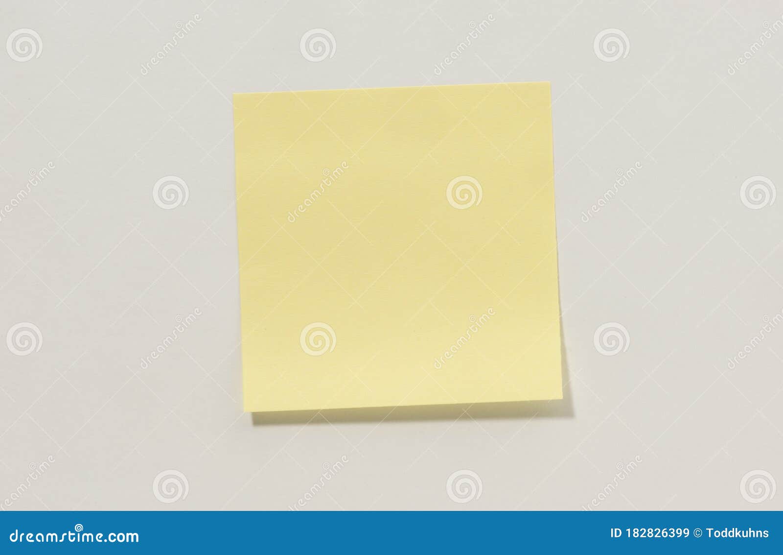 Yellow Sticky Notes on a White Background Stock Image - Image of ideas ...