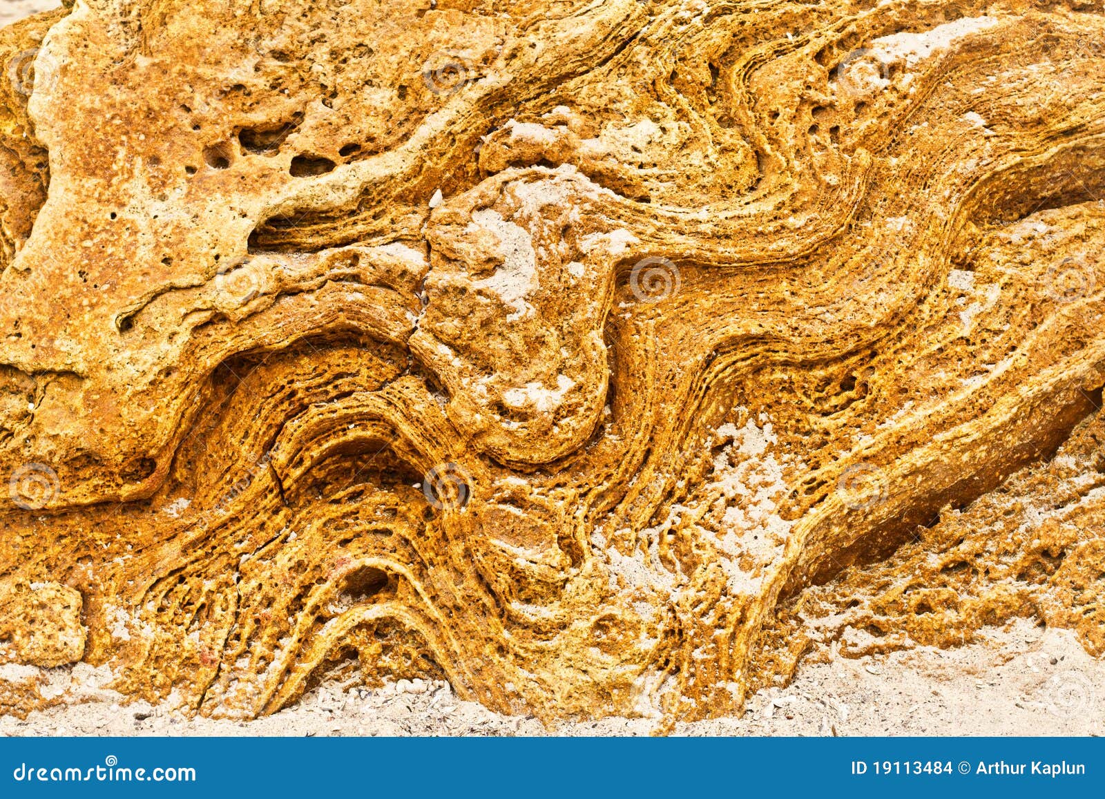 Yellow stone stock photo. Image of mineral, rock, relief - 19113484