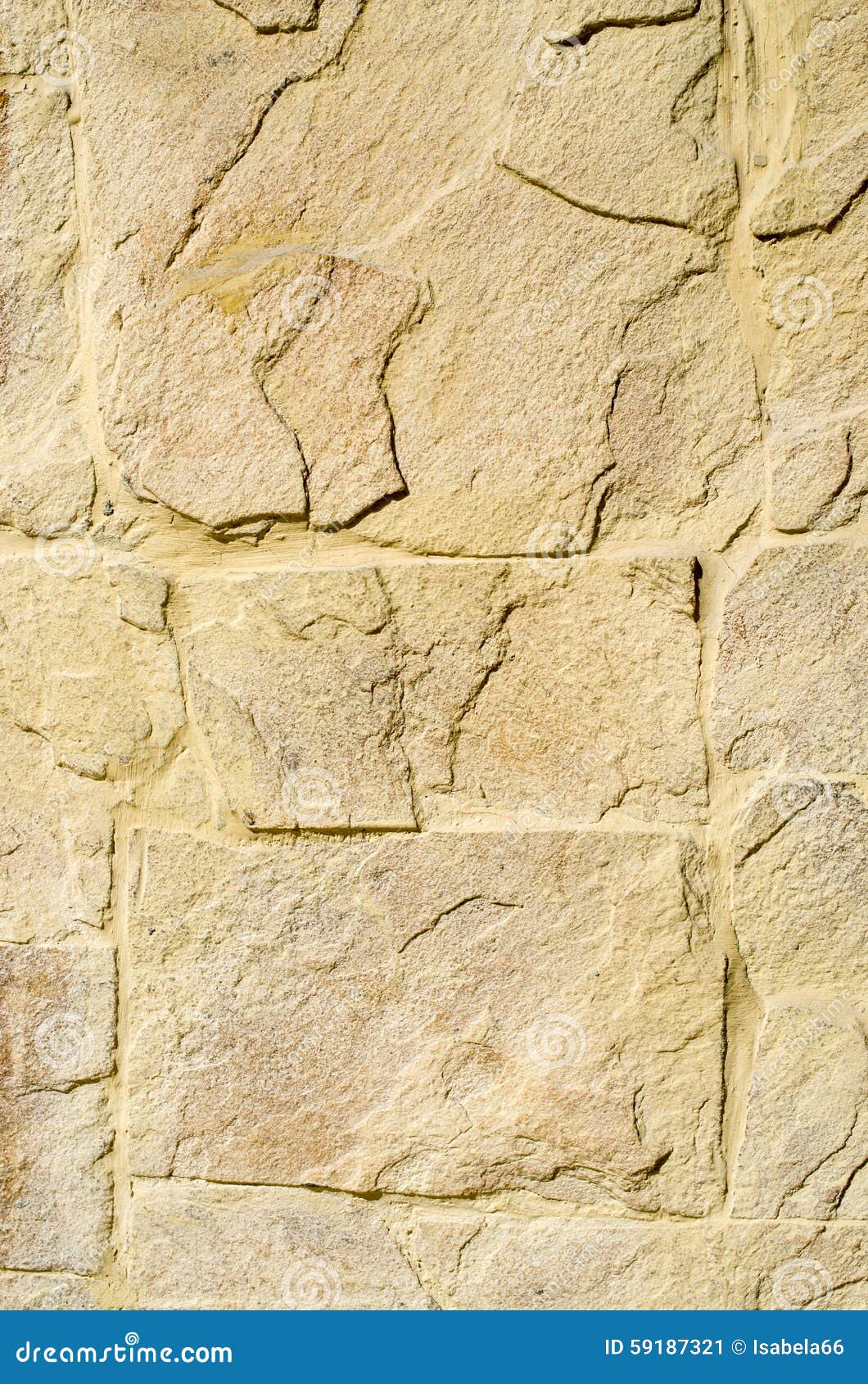 Yellow Stone Cladding Plates on the Wall Stock Image - Image of pattern ...