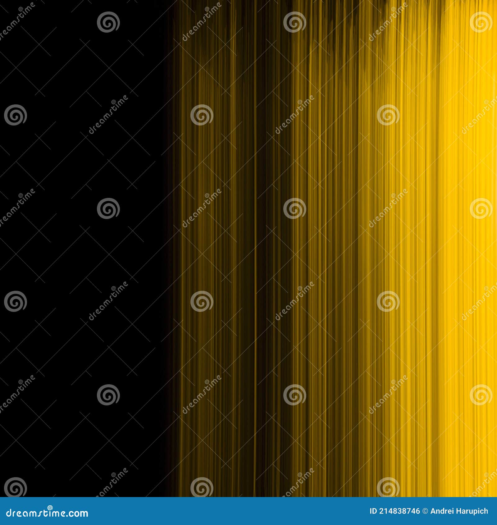 Yellow Straight Lines on a Black Background Stock Photo - Image of ...