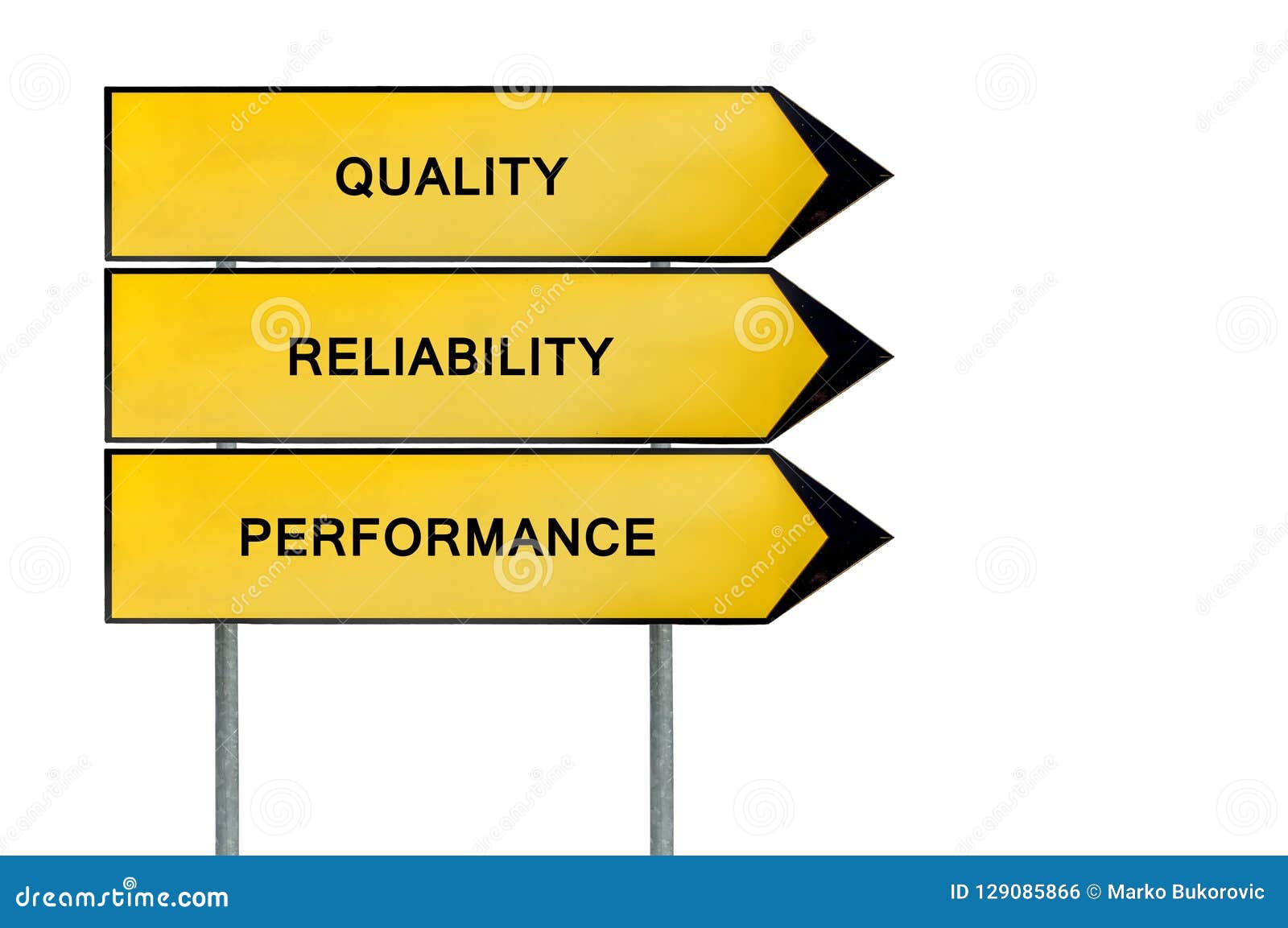 Reliability On Billboard Background Stock Photo | CartoonDealer.com ...