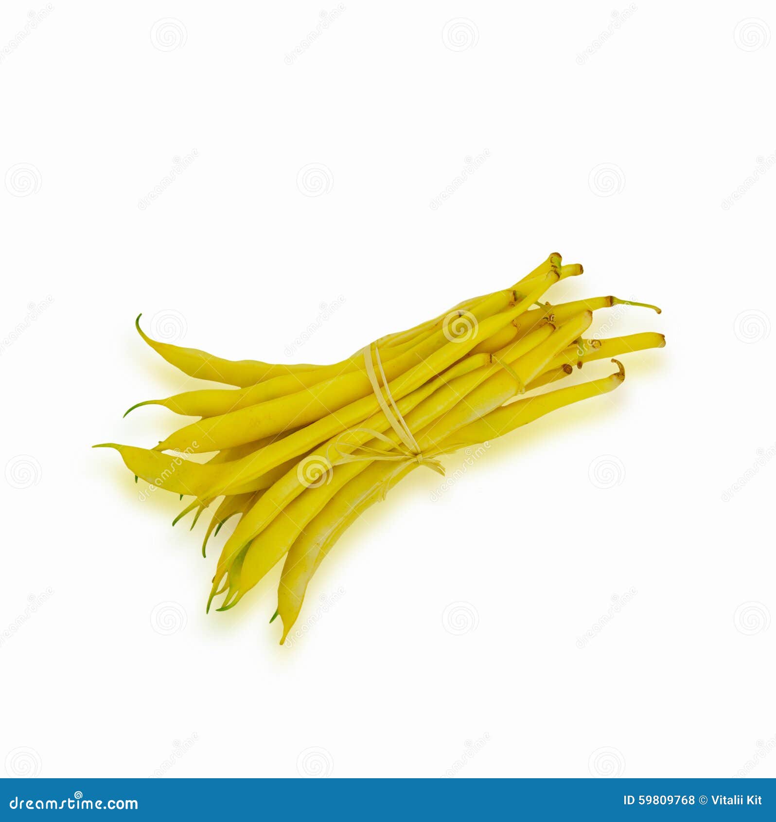 Yellow String Beans on White Stock Photo - Image of produce, nutritious ...