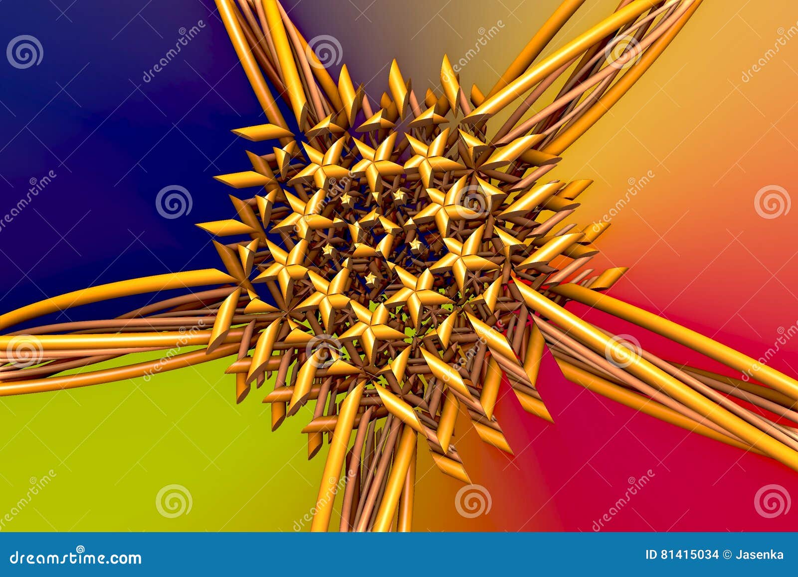 Yellow strings stock illustration. Illustration of fancy - 81415034