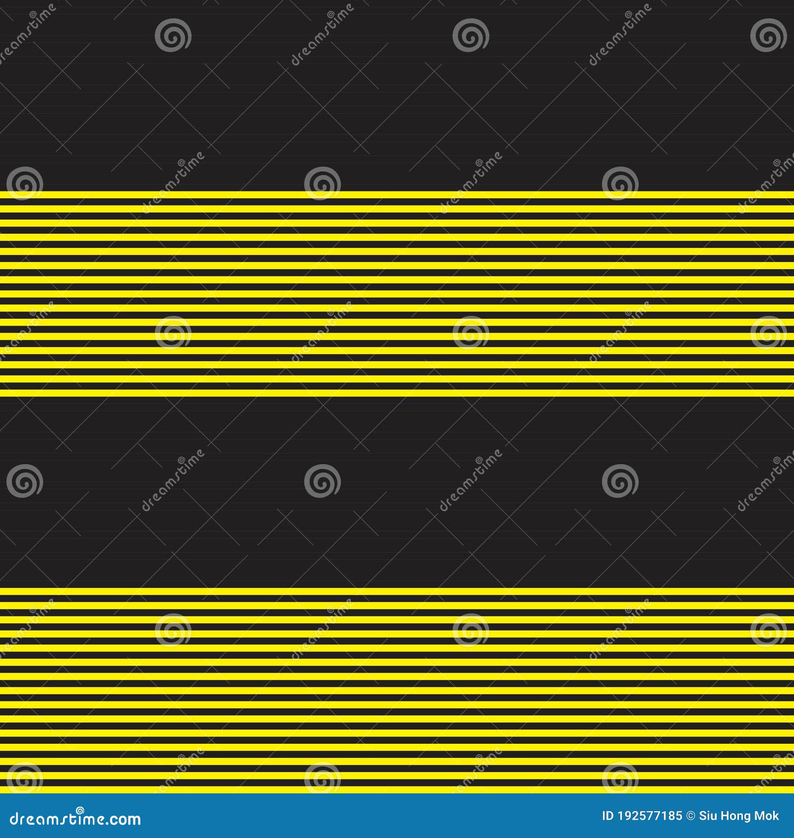 Yellow Stripe Seamless Pattern Background in Horizontal Style Stock ...
