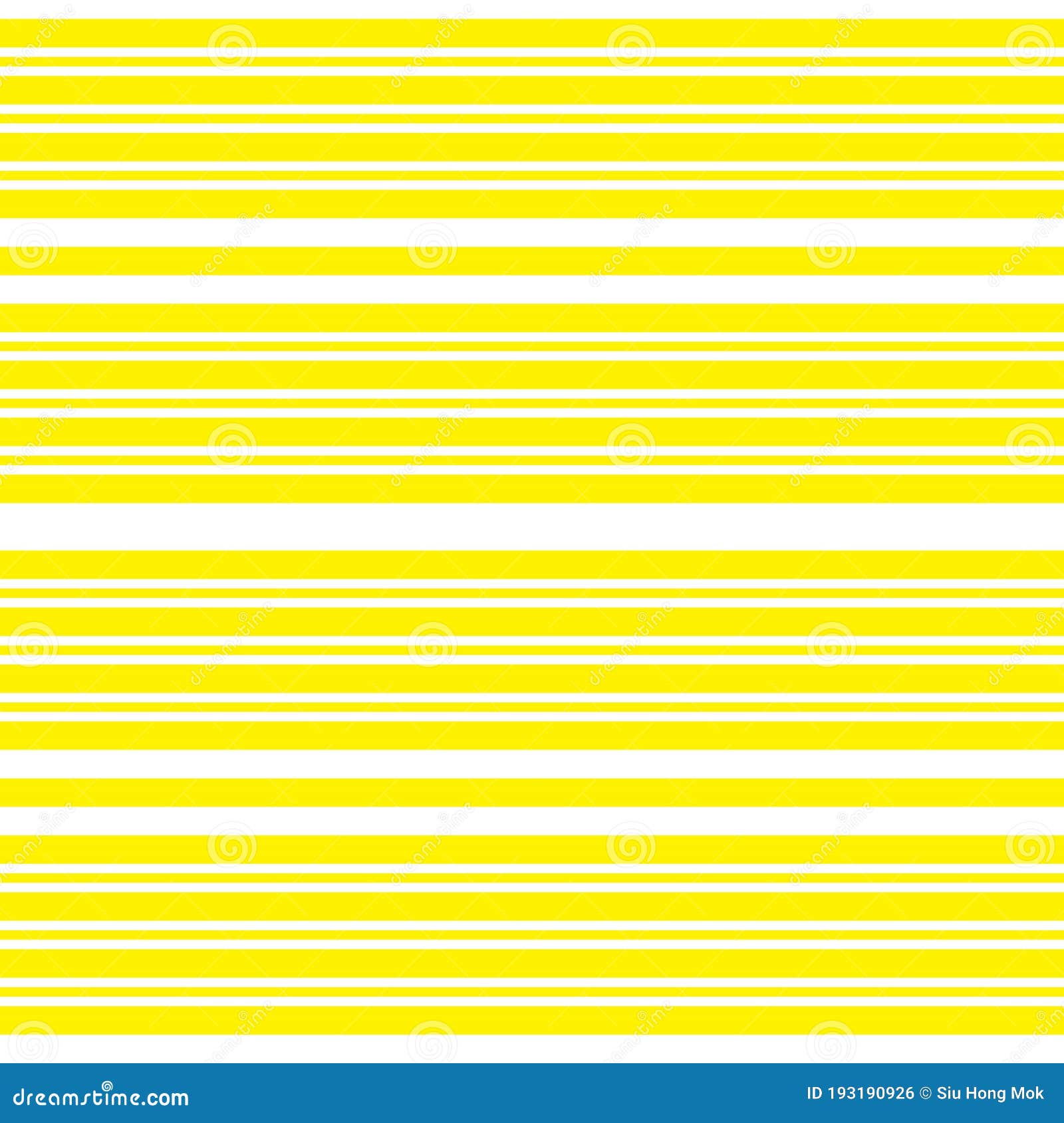 Yellow Stripe Seamless Pattern Background in Horizontal Style Stock ...