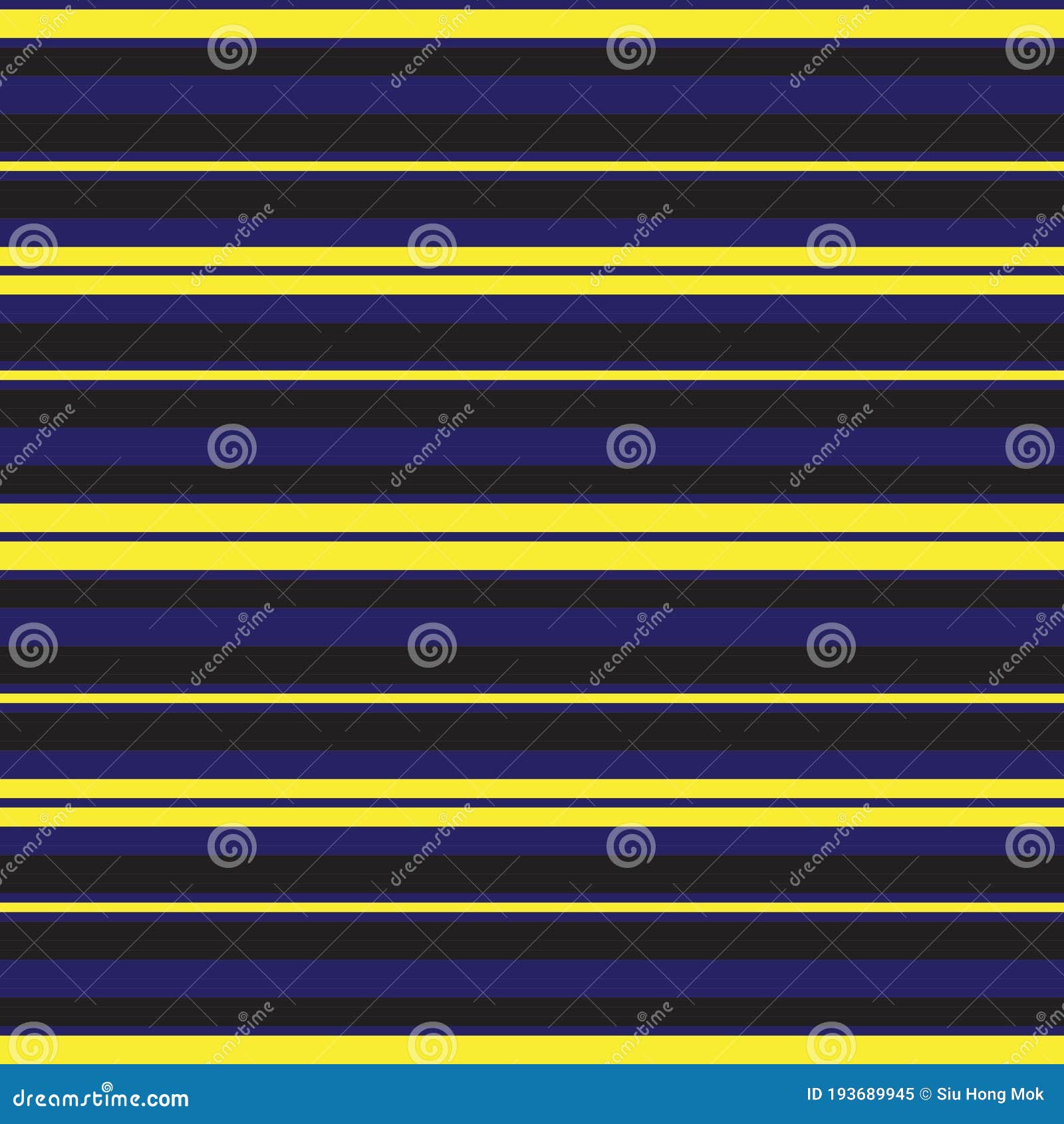 Yellow Stripe Seamless Pattern Background in Horizontal Style Stock ...