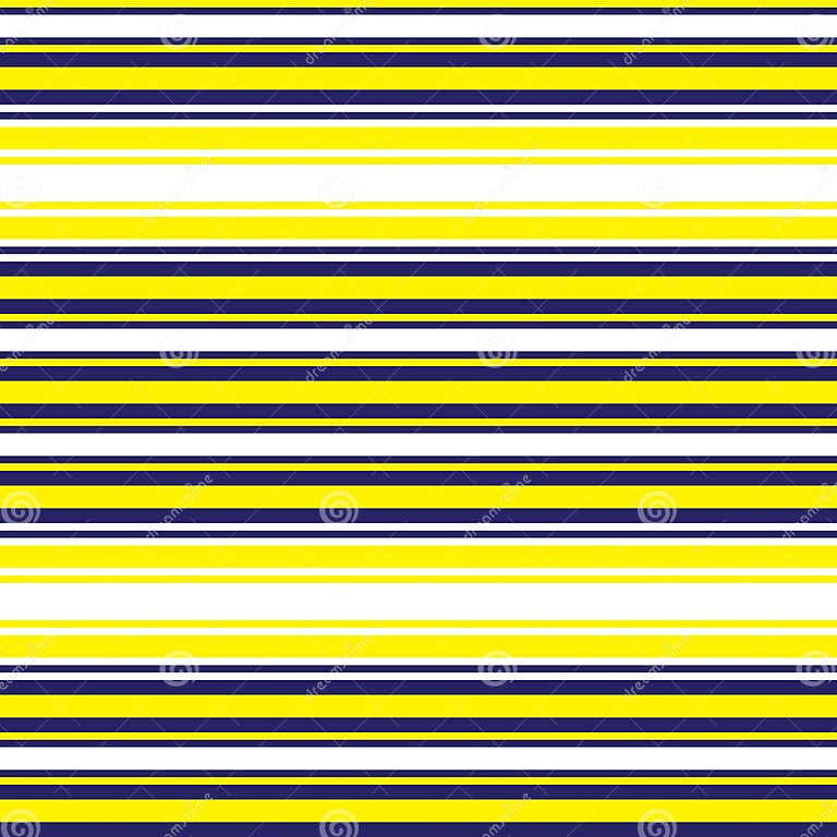 Yellow Stripe Seamless Pattern Background in Horizontal Style Stock ...