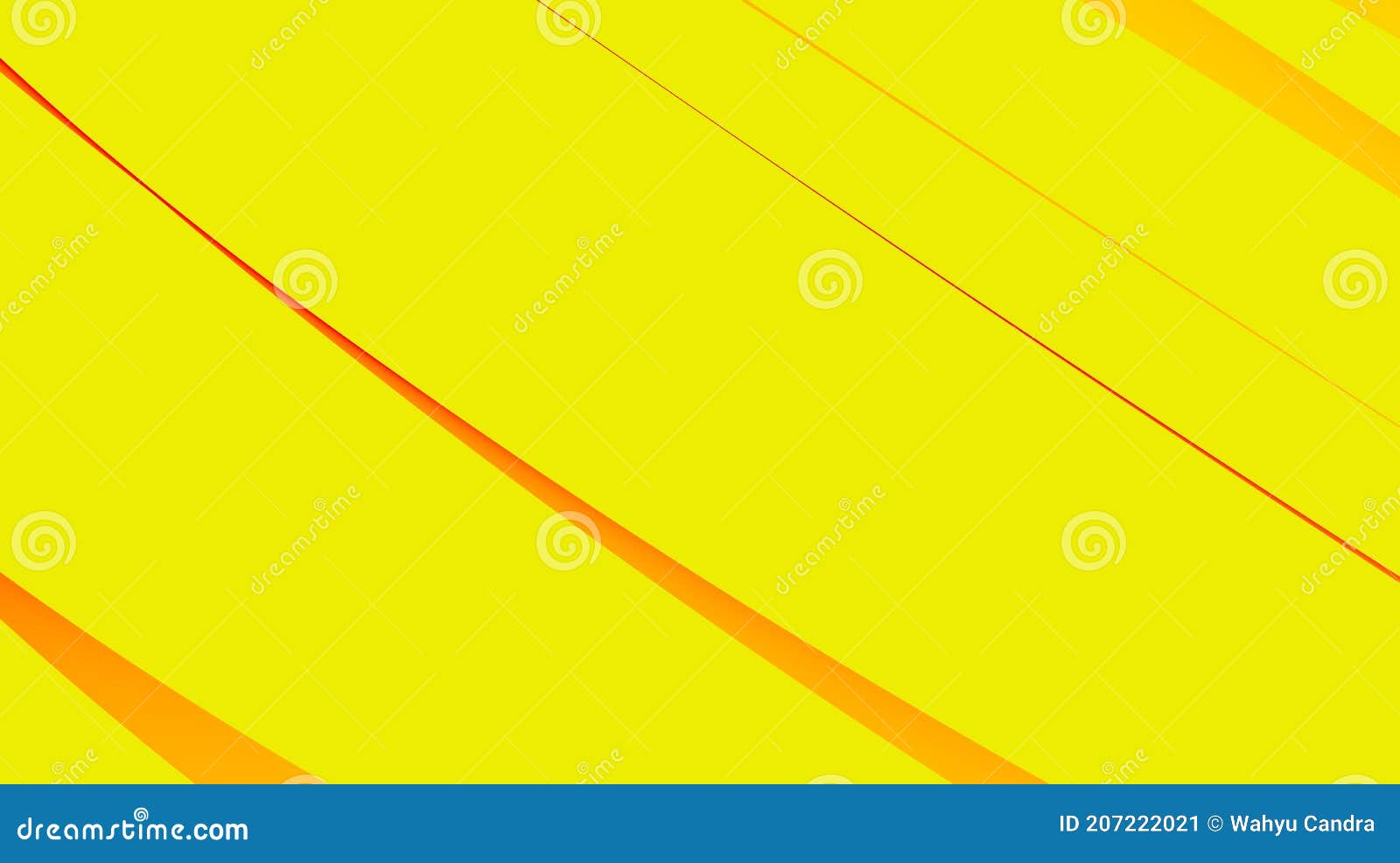 Yellow Stripped Abstract Techno With Realistic Shadow Effect Background ...
