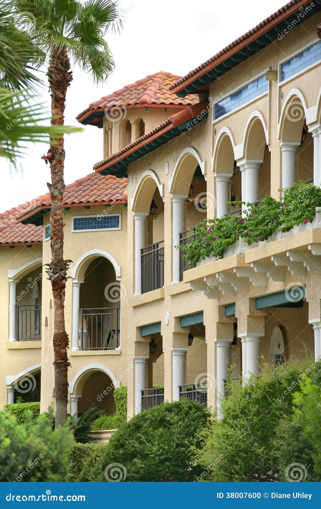 Yellow Stucco House stock photo. Image of city, metal - 38007600