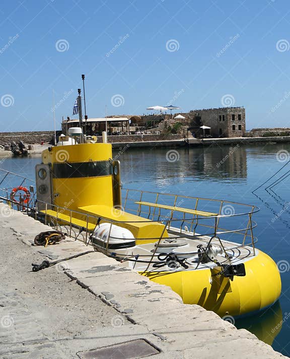 Yellow submarine stock photo. Image of summer, water, submarine - 5769172