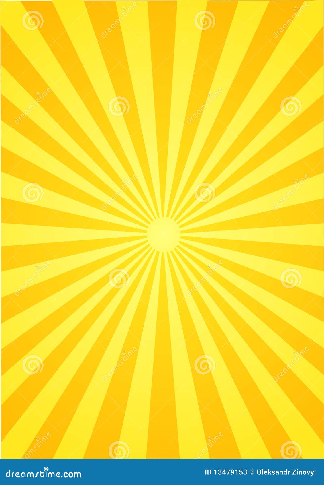 Yellow sun background stock vector. Illustration of design - 13479153