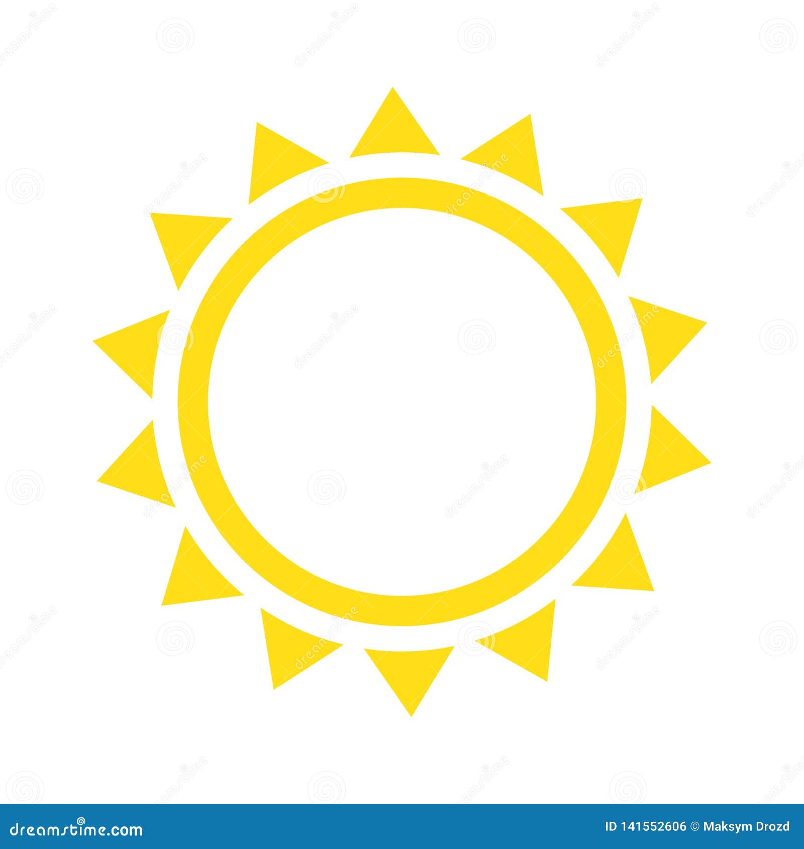 Yellow Sun Icon Vector Isolated Stock Vector - Illustration of design ... Yellow Sun Icon Vector Isolated Stock Vector - Illustration of design ...