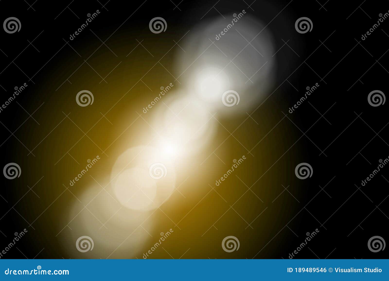 Yellow Sun Rays Warm Light Overlay Isolated and Grunge Effect on Black ...