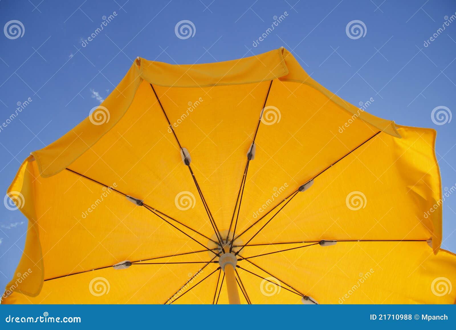 Yellow sun umbrella stock photo. Image of bright, yellow - 21710988
