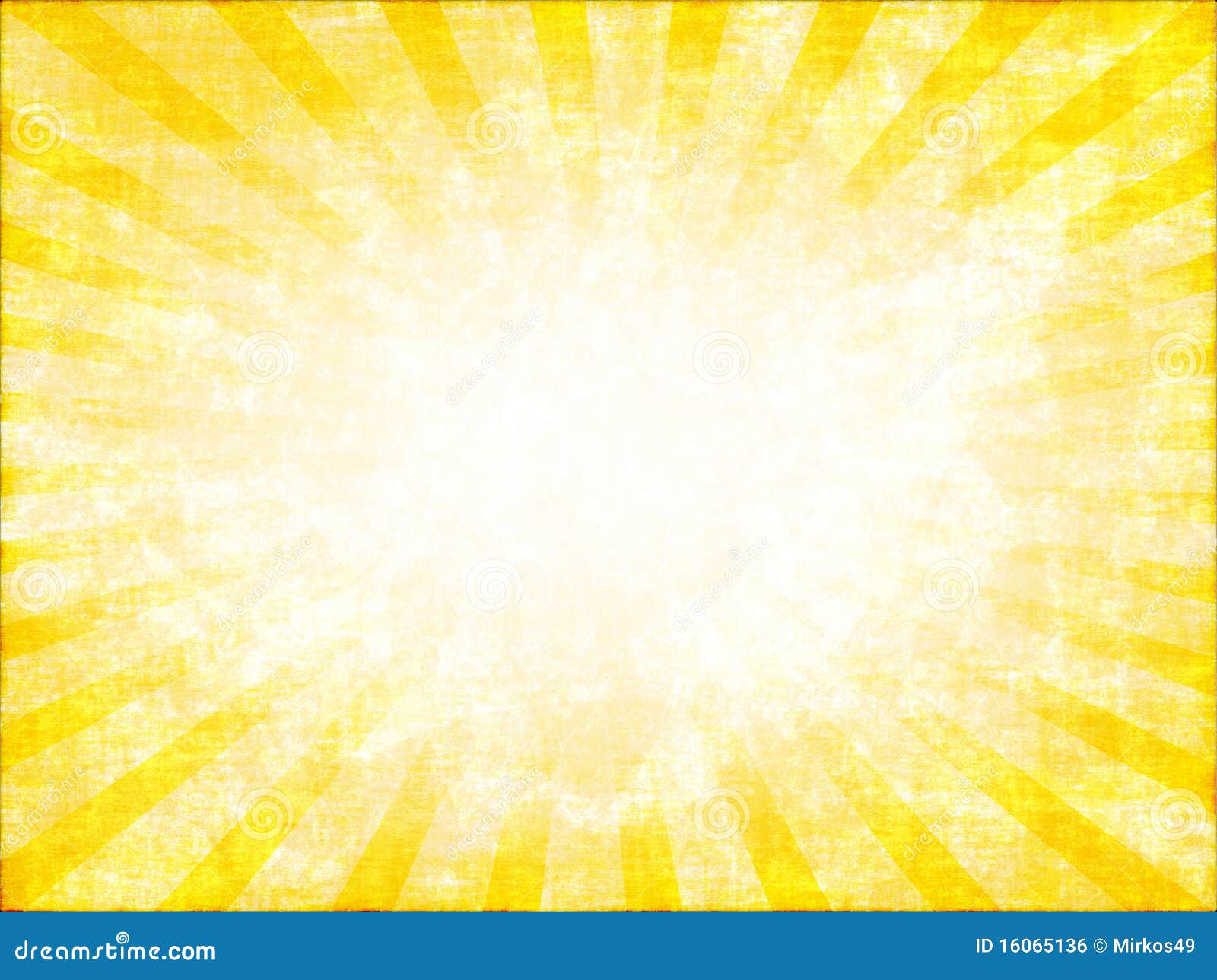 Yellow Sunburst Royalty Free Stock Image - Image: 16065136