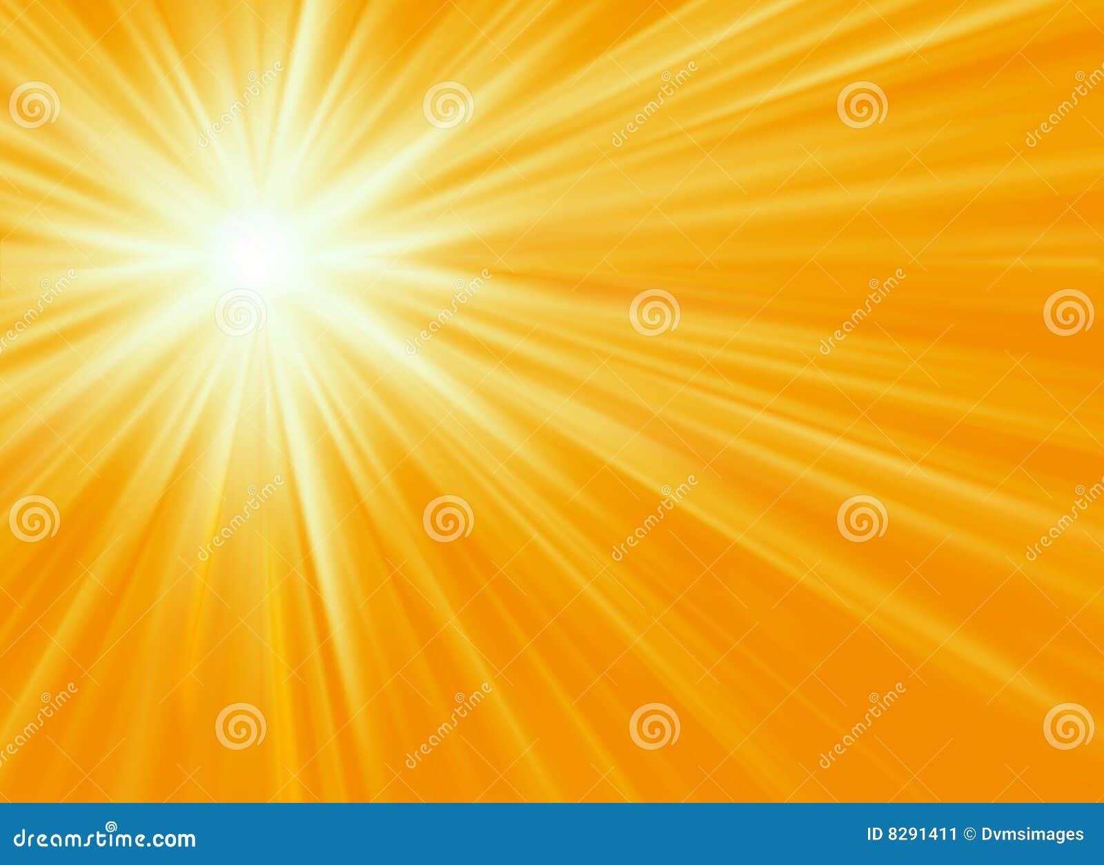 Yellow Sunburst background stock illustration. Illustration of sunburst ...