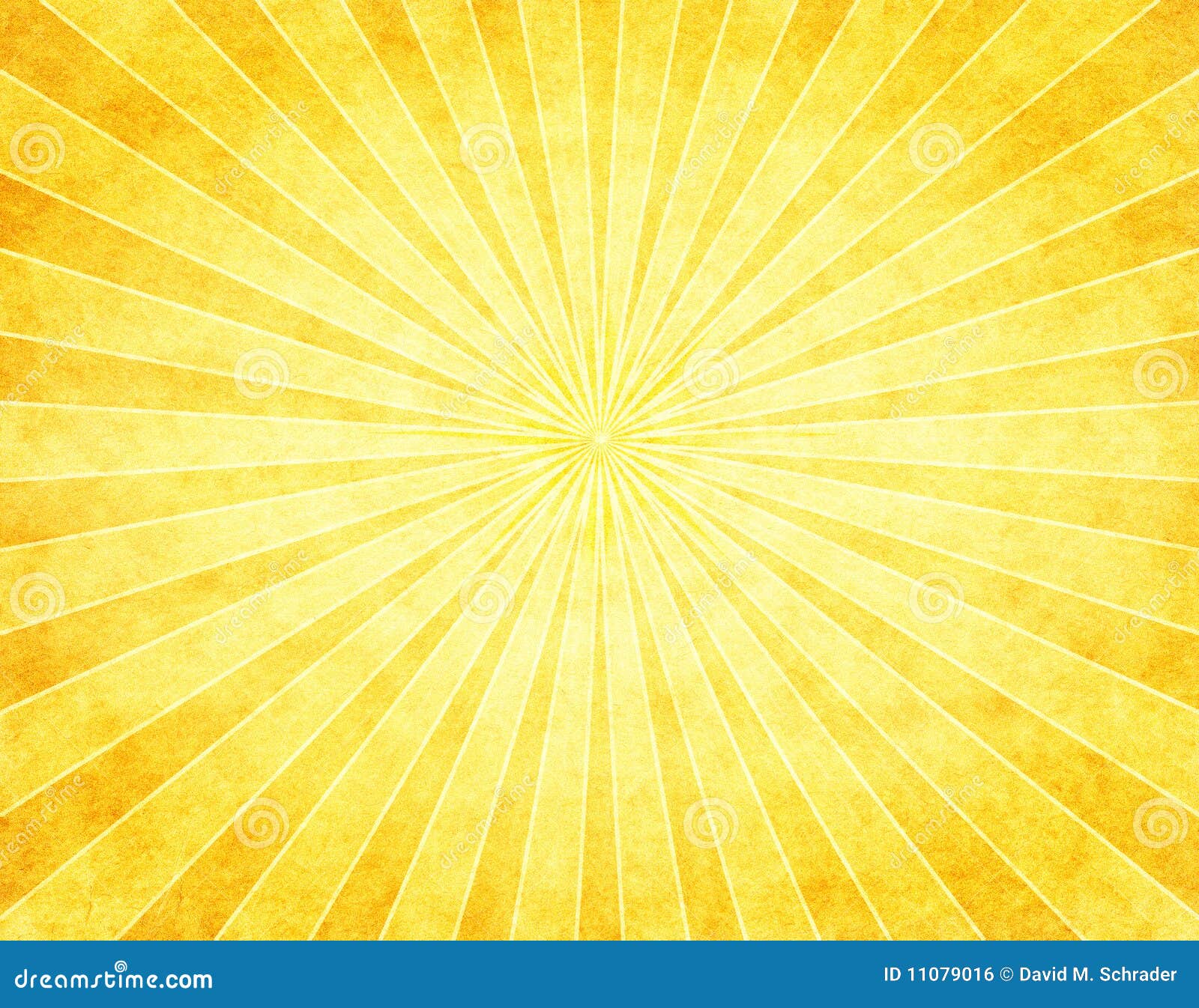 Yellow Sunburst on Paper stock illustration. Illustration of element ...