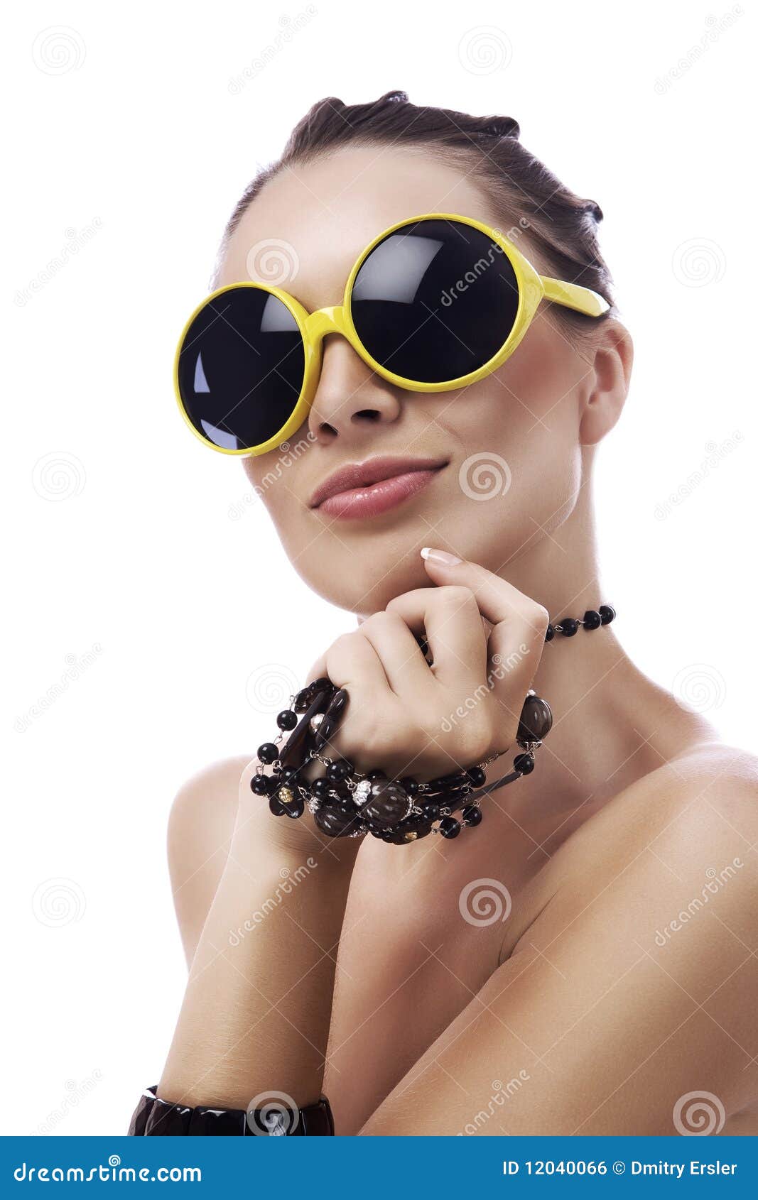 Yellow sunglasses stock photo. Image of fresh, luxury - 12040066