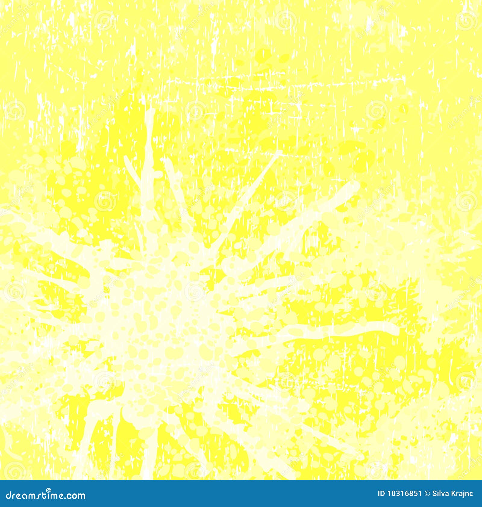 Yellow Sunny Vector Background Stock Vector - Illustration of grungy ...