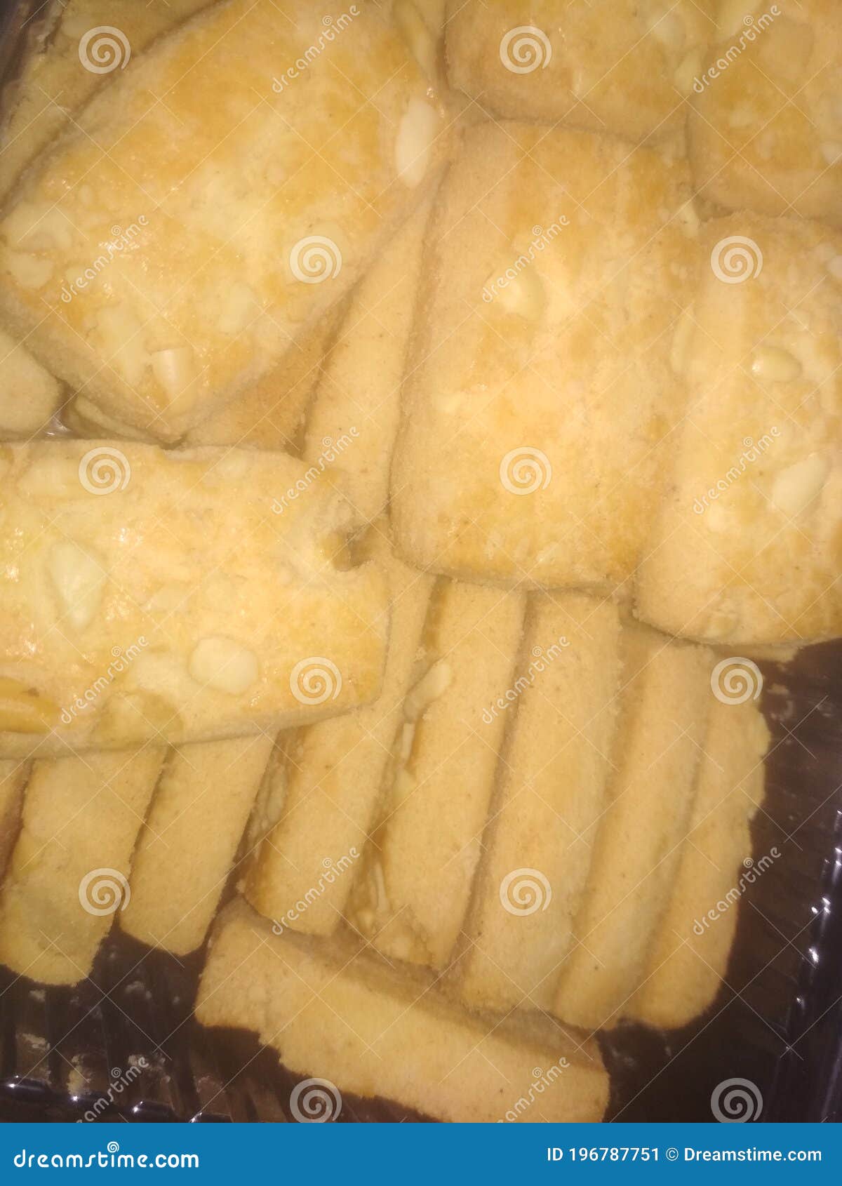 Yellow Sweet Bakery Biscuits Stock Image - Image of captured, onion ...