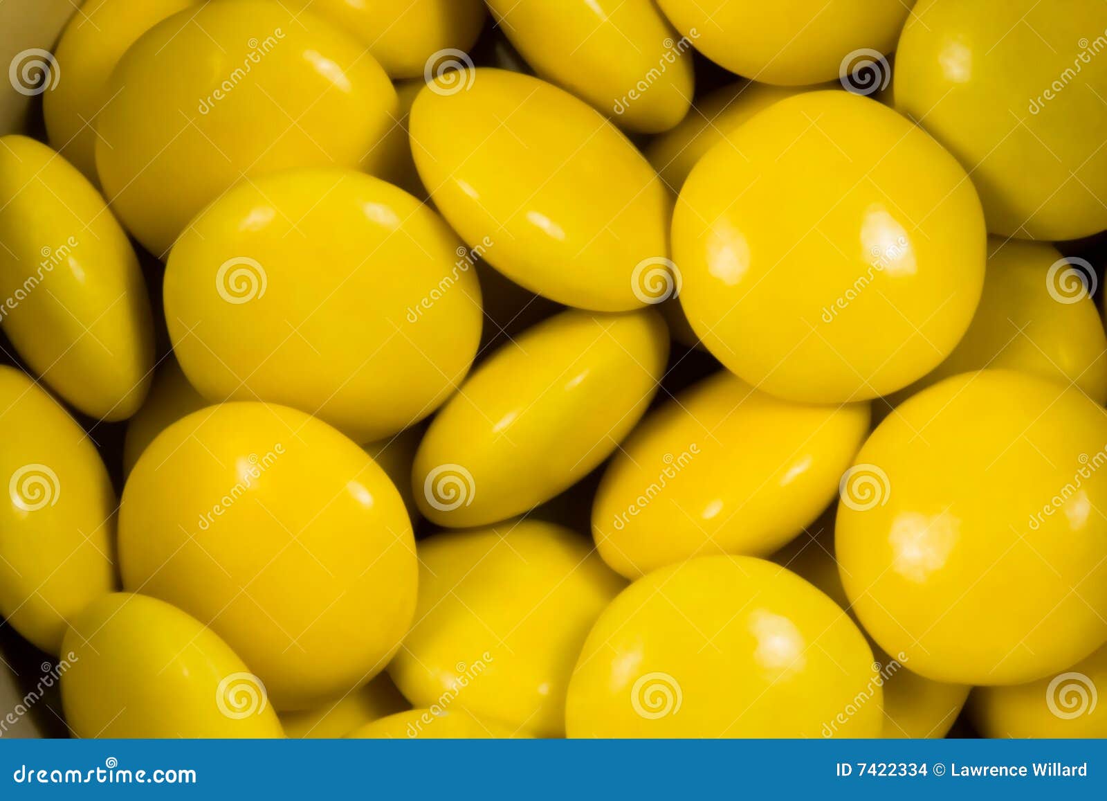 Yellow Sweets Stock Images - Image: 7422334