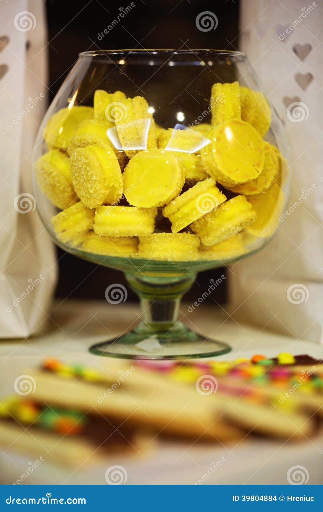 Yellow sweets stock photo. Image of ceremony, detail - 39804884