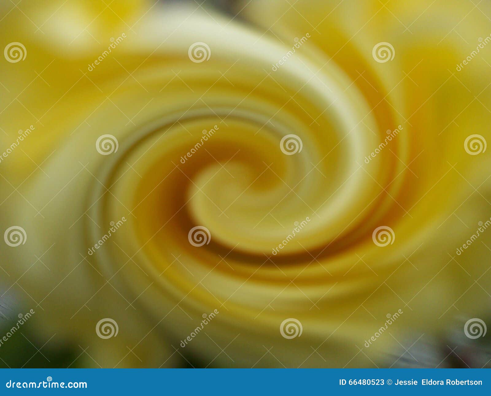 Yellow Swirl - Abstract Art Stock Illustration - Illustration of ...