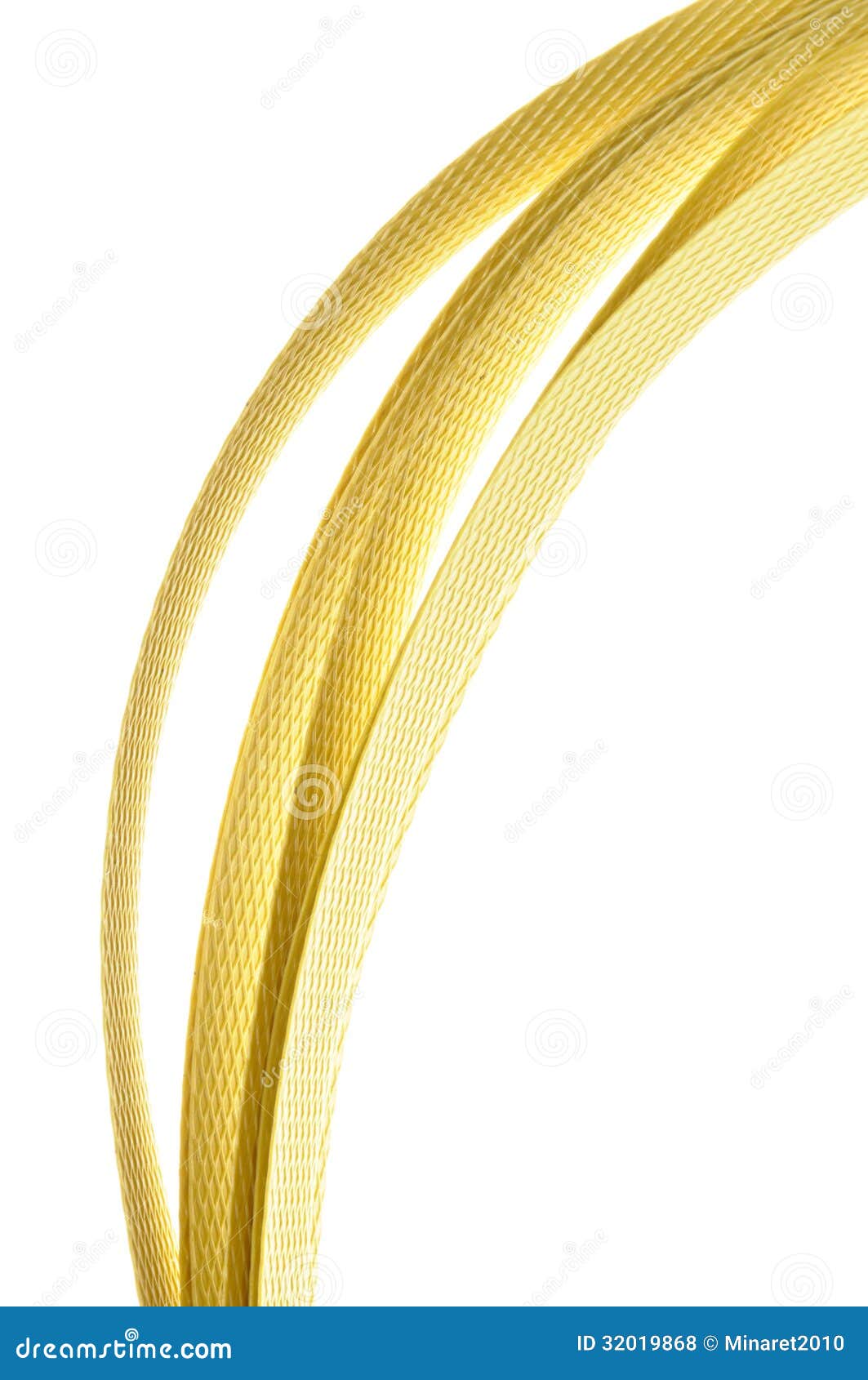 Yellow tape lines stock photo. Image of wave, decorative - 32019868