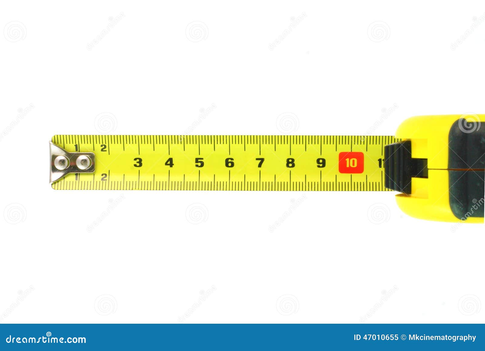 Yellow Tape Measure stock image. Image of improvement - 47010655