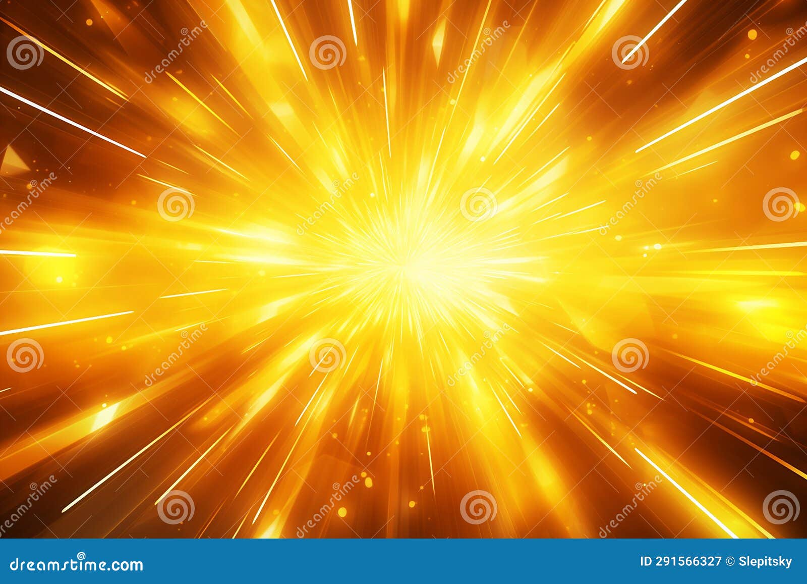 Yellow Tech Futuristic Background, Light, Abstract Glowing Rays, Lines ...