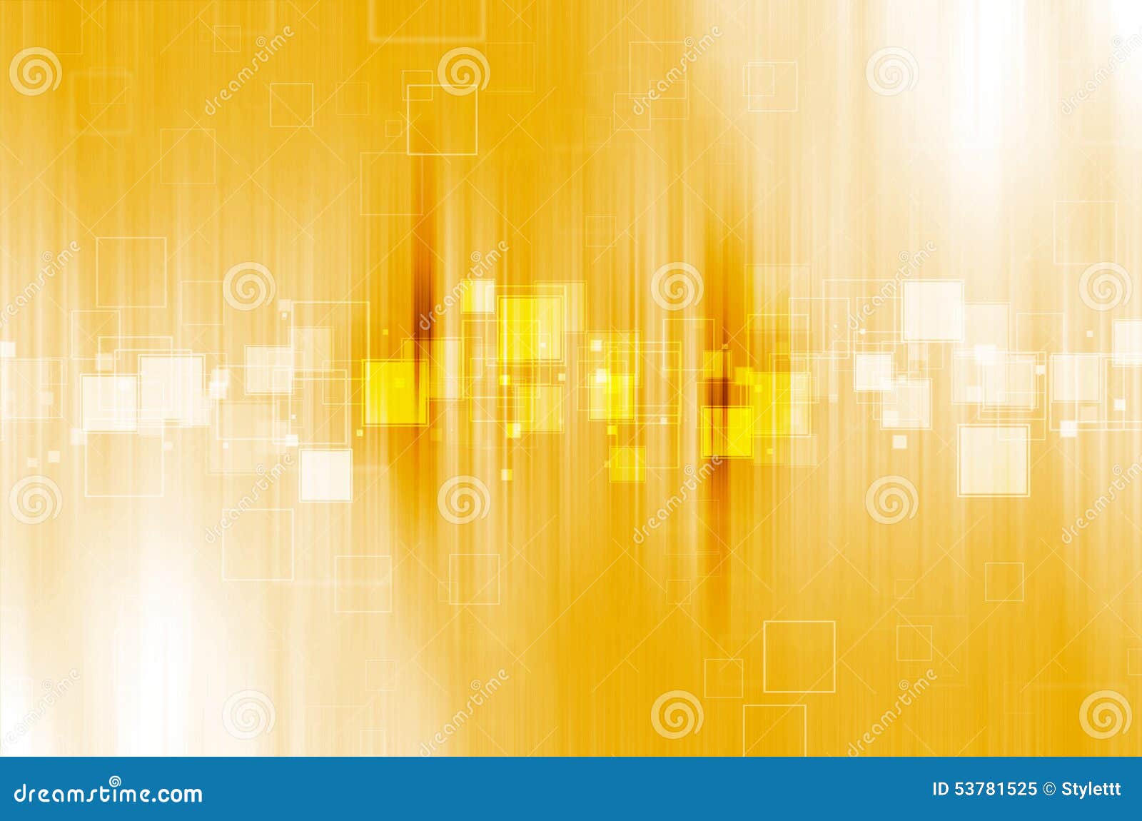 Yellow Technology Abstract Background Stock Illustration - Illustration ...
