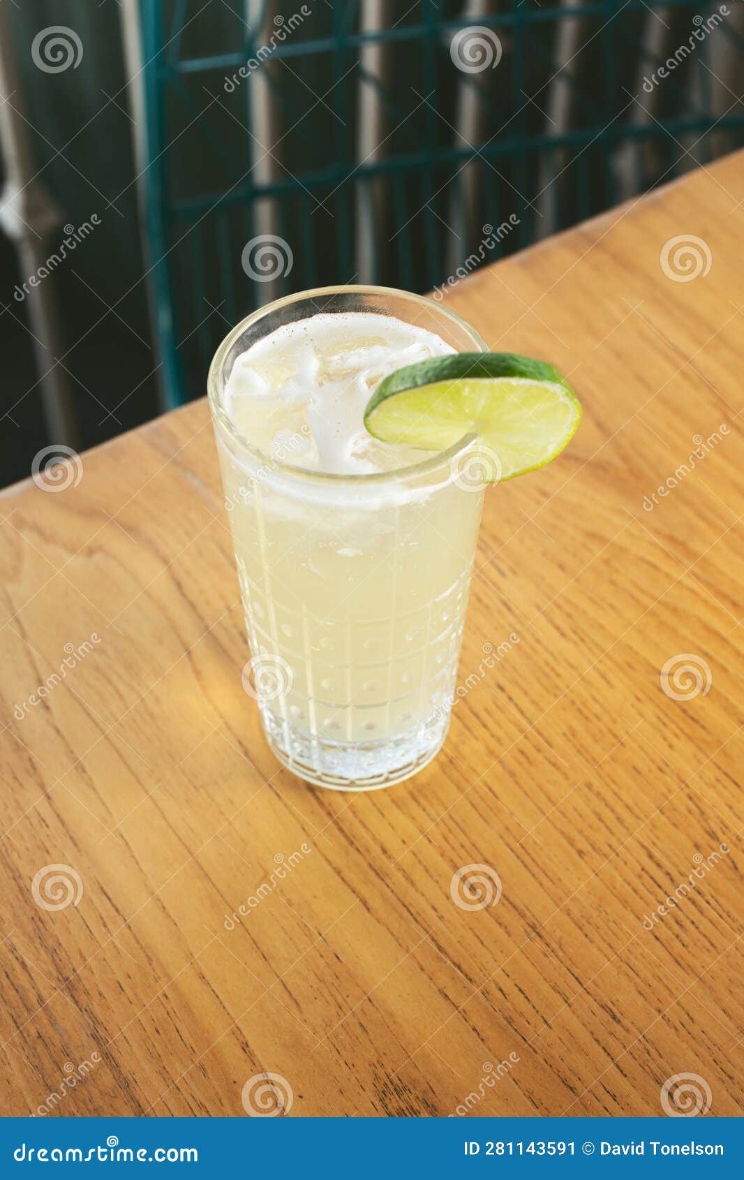 Yellow Tequila Cocktail on Table Stock Image - Image of store, product ...