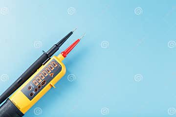 Yellow Tester for Step-by-step Indication of Voltage in an Electrical ...