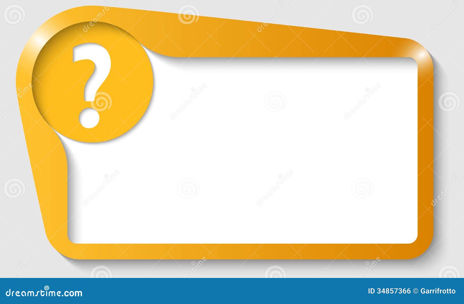 Yellow text frame stock vector. Illustration of shadow - 34857366