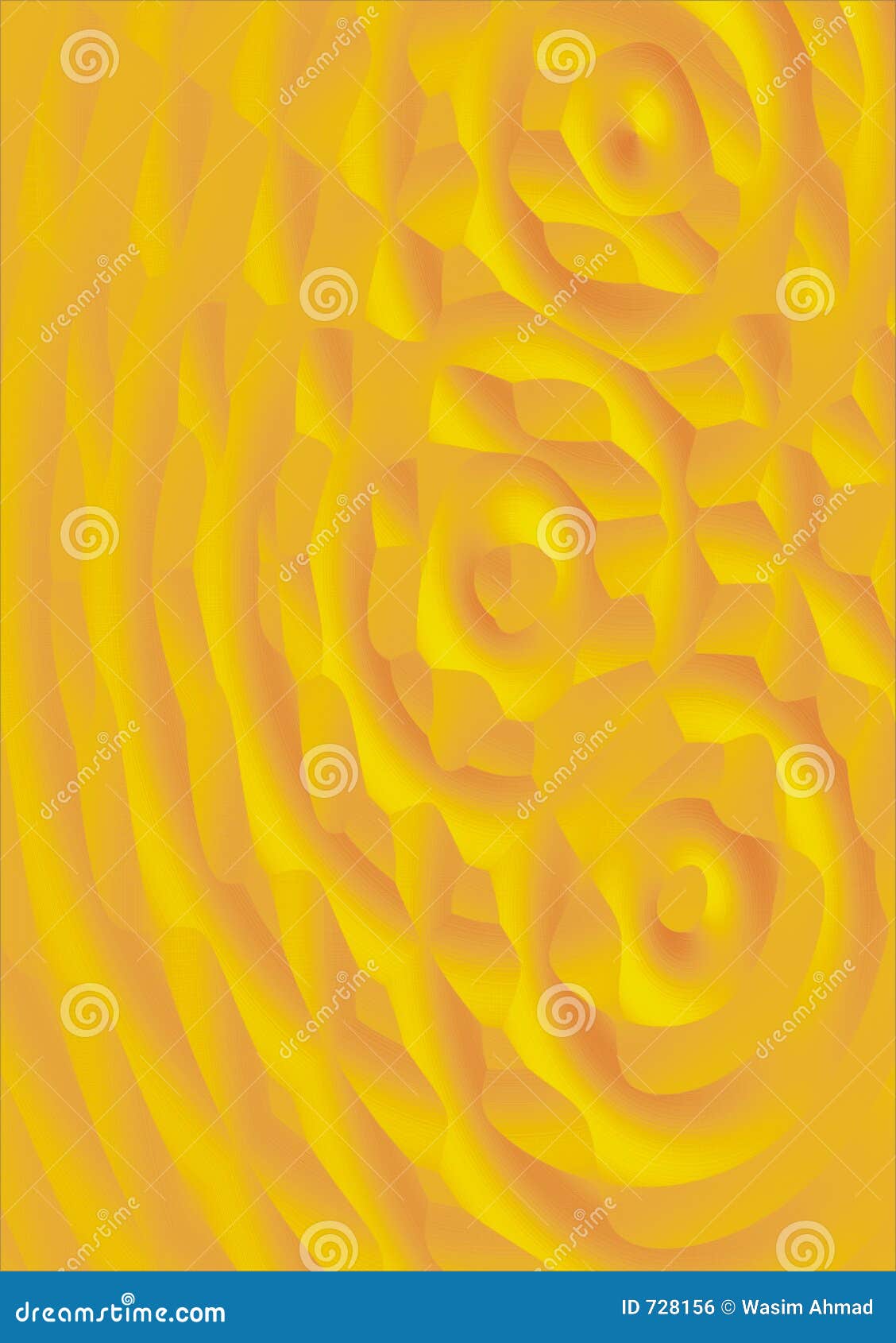 Yellow Texture, Wall With Smooth Imperfections, Horizontal Uniform ...