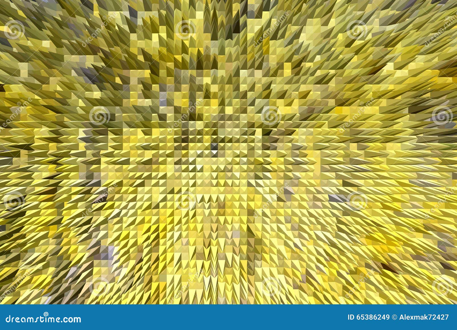 Yellow Texture with Patterned Sharp Abstraction Stock Image - Image of ...