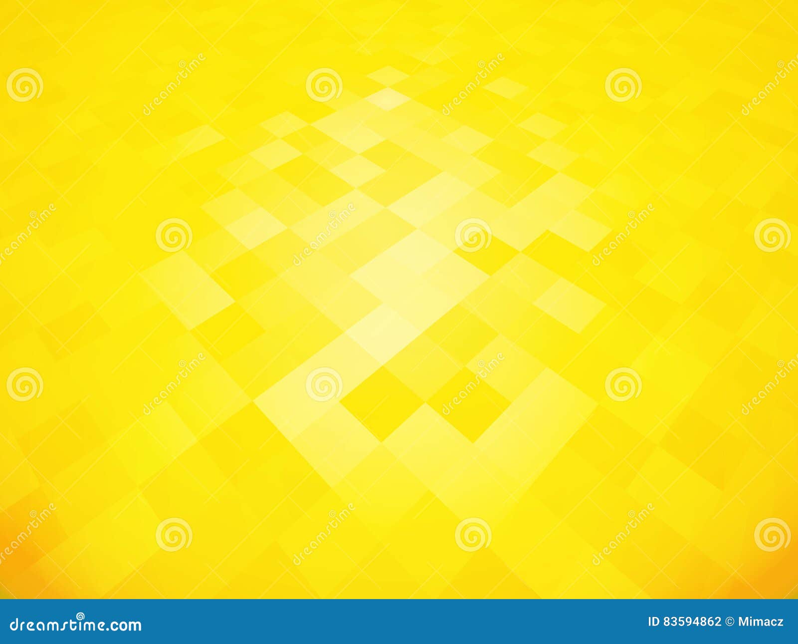 Yellow Tile Geometric Background Stock Illustration - Illustration of ...