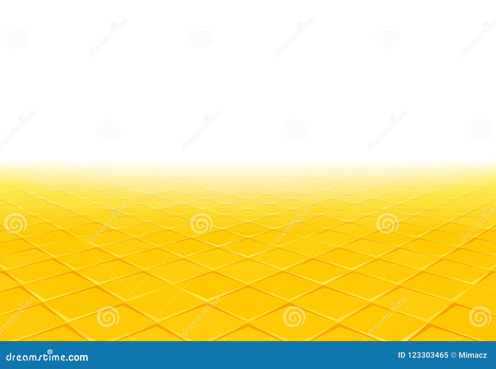 Yellow Tile Perspective Background Stock Vector - Illustration of ...