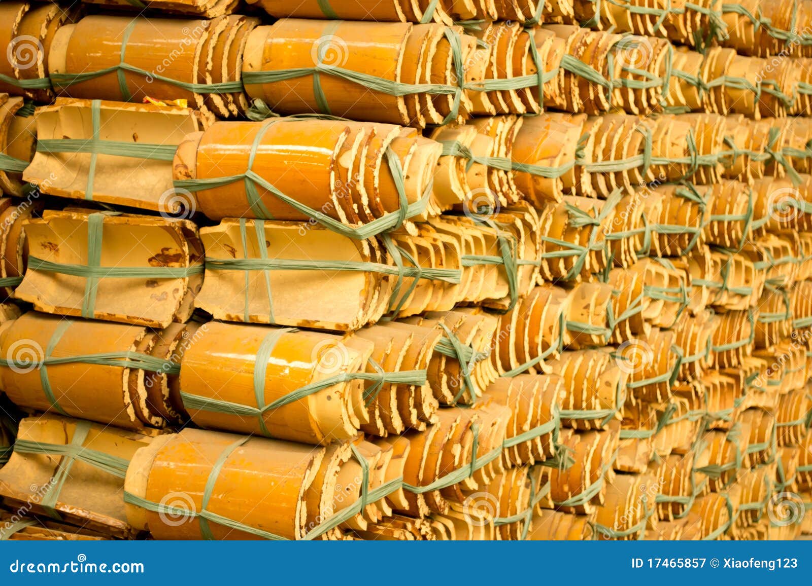 Yellow tiles stock image. Image of material, yellow, stack - 17465857