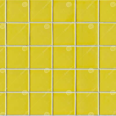 Yellow Tiles. Seamless Texture. Stock Photo - Image of ceramic, surface ...