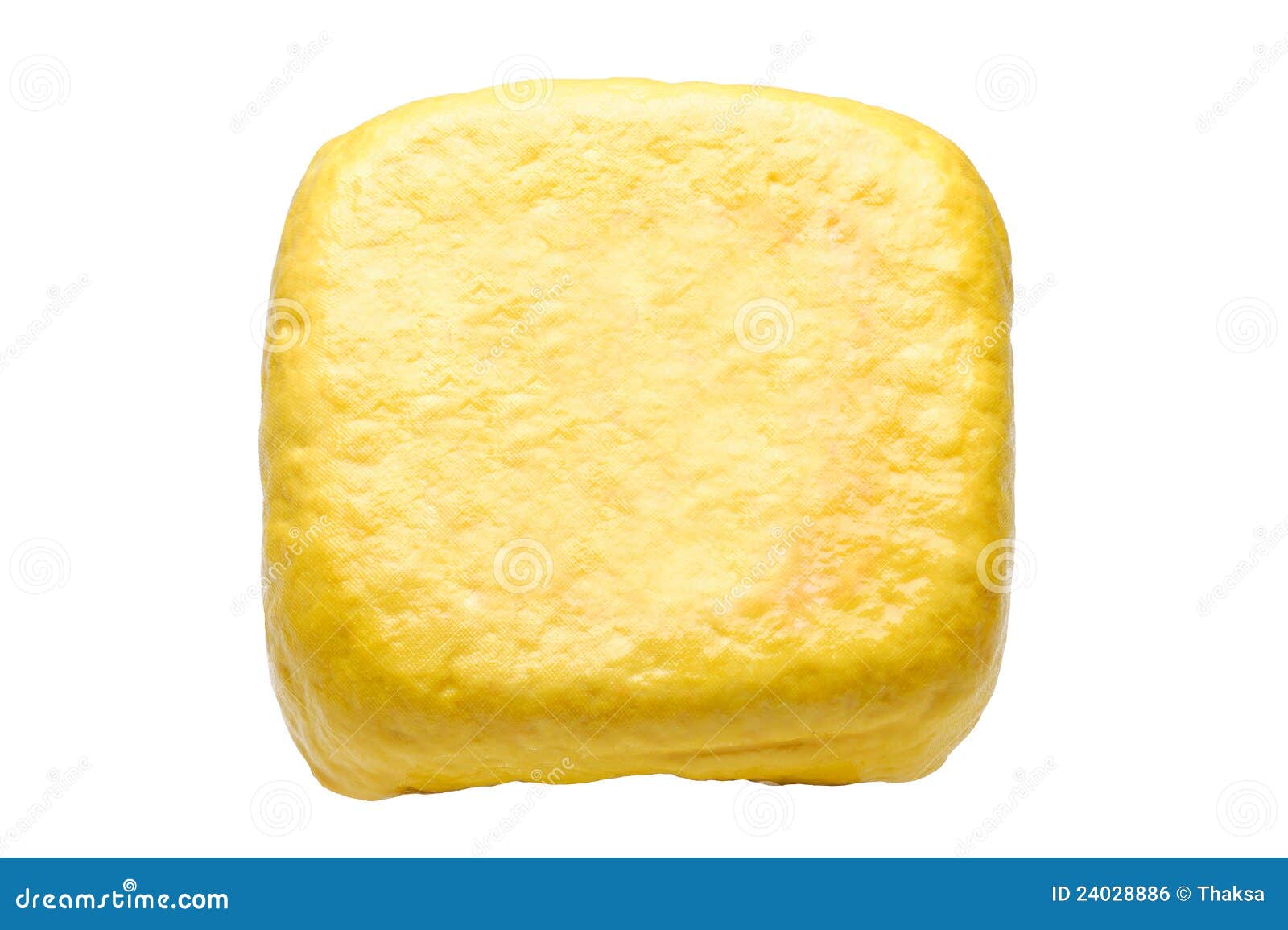 Yellow tofu on white stock photo. Image of healthy, diet - 24028886